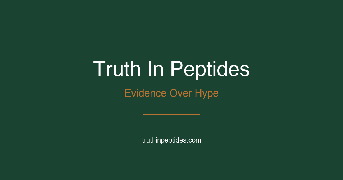 Storage & Handling | Truth In Peptides